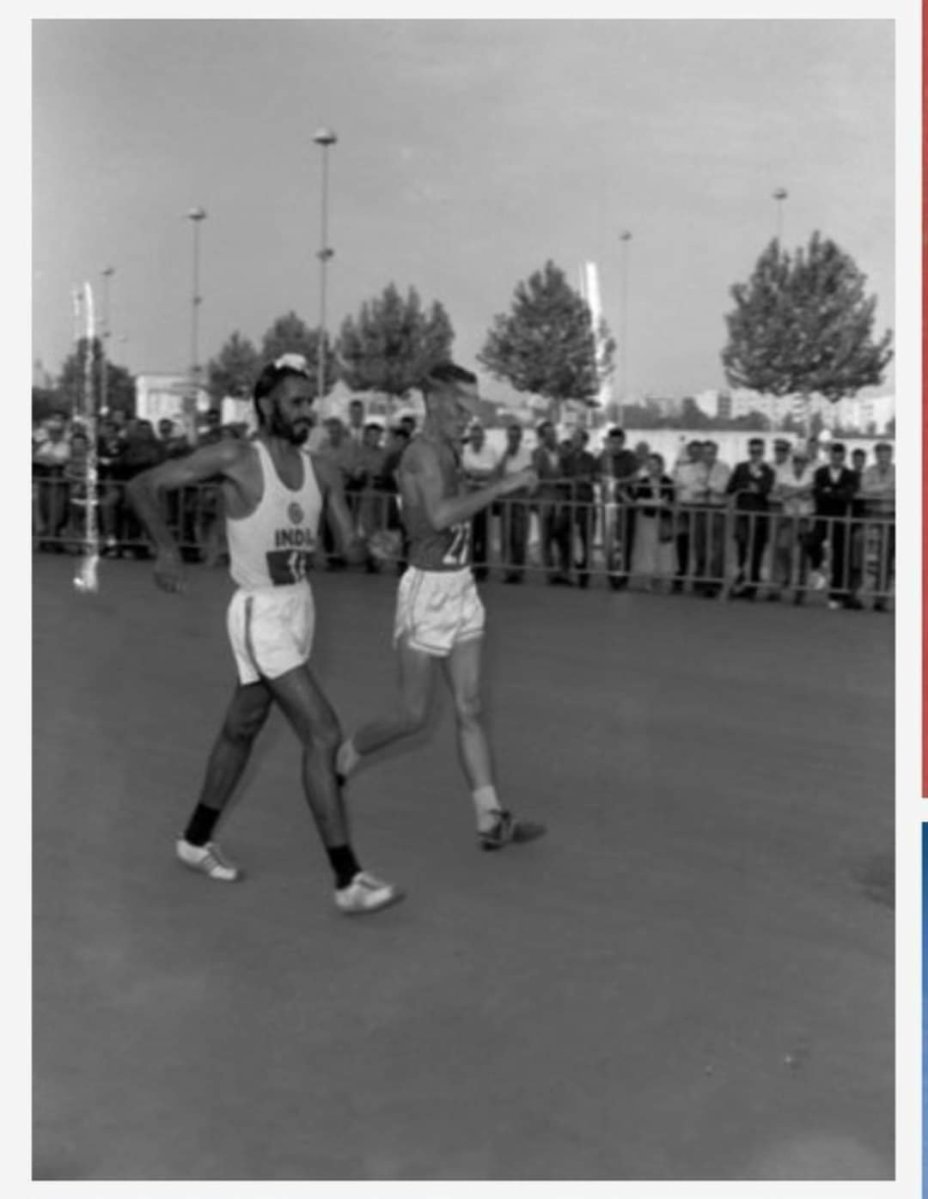 Zora Singh, Olympic Road Walker – seva cycling